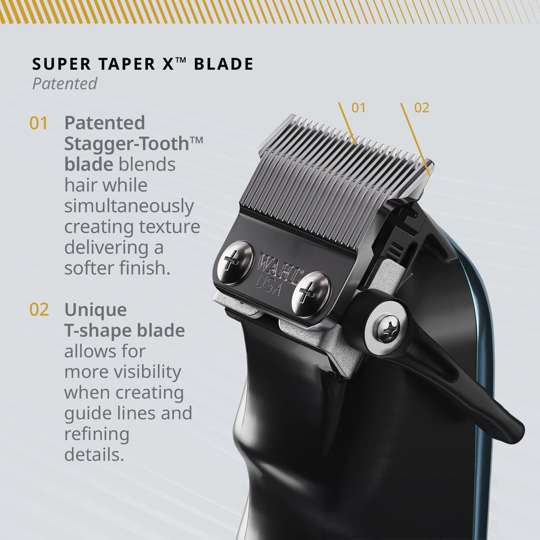 Super Taper X™ CORD/CORDLESS CLIPPER – Wahl Canada