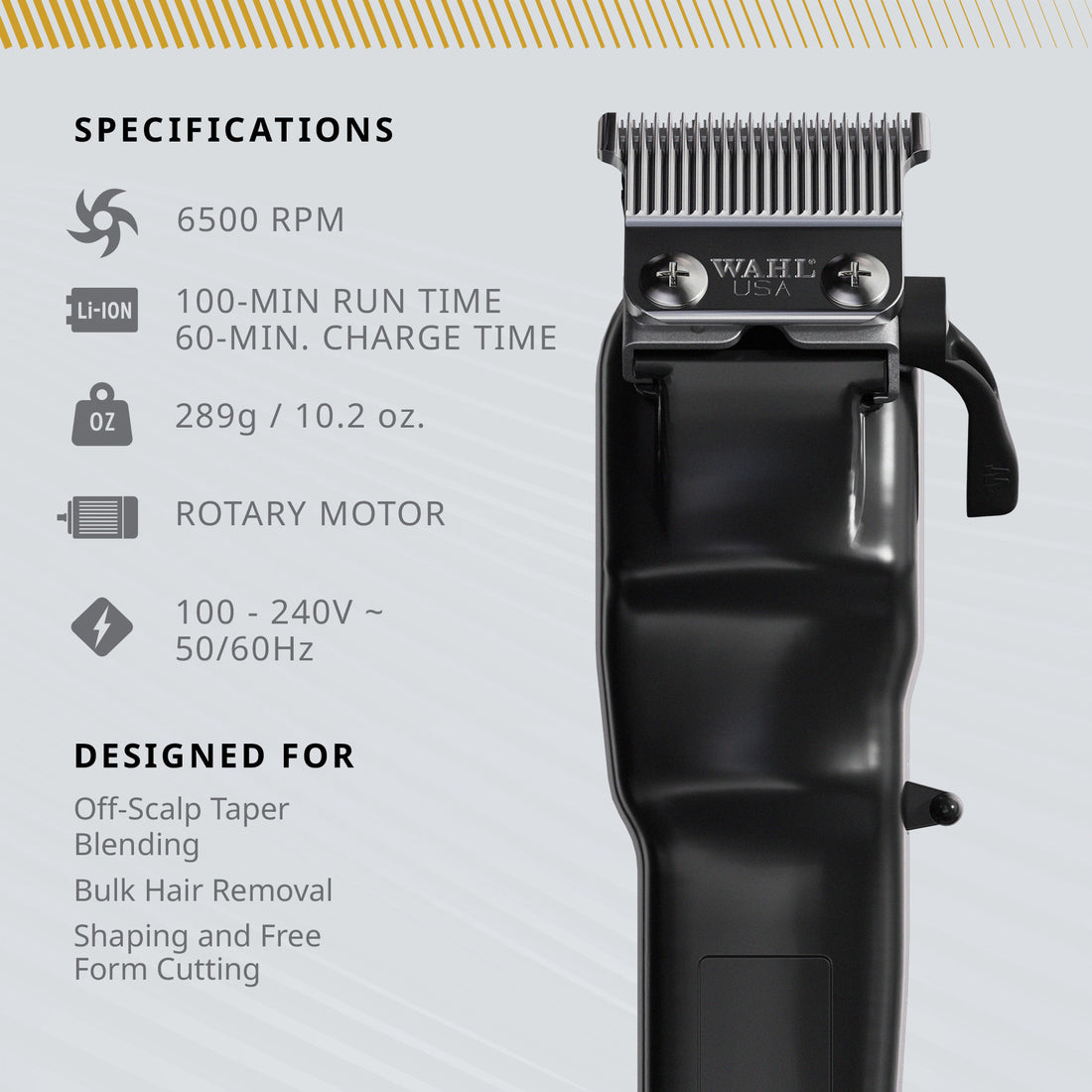 Super Taper X™ CORD/CORDLESS CLIPPER – Wahl Canada